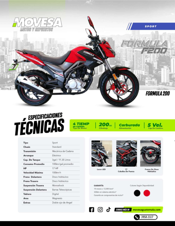 Formula 200 – MOVESA GUATEMALA