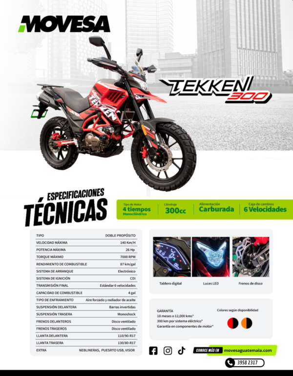 TEKKEN 300 – MOVESA GUATEMALA